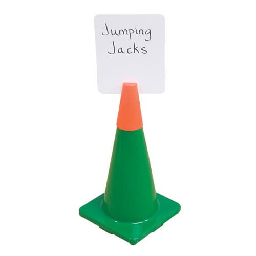 Cone Sign Holder - Orange