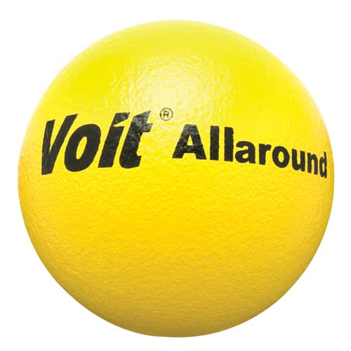 Voit Tuff Medium Density Specialty Balls - Yellow All Around - 7 in.