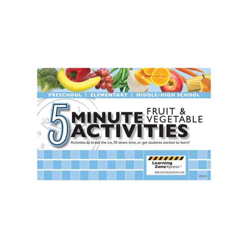 5 Minute Fruit & Vegetable Activities